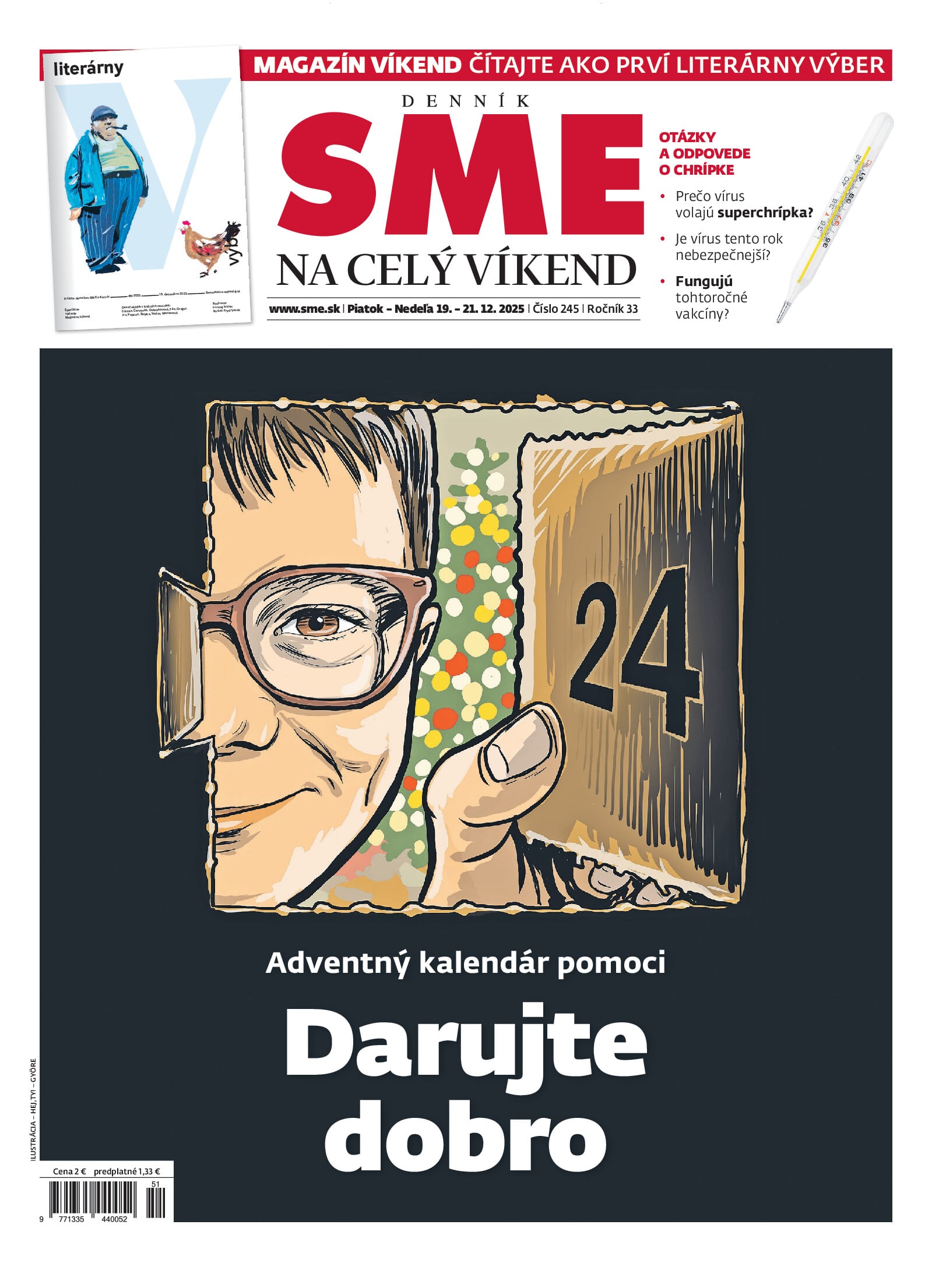 Denník SME z 19. 12. 2025 | Denník SME