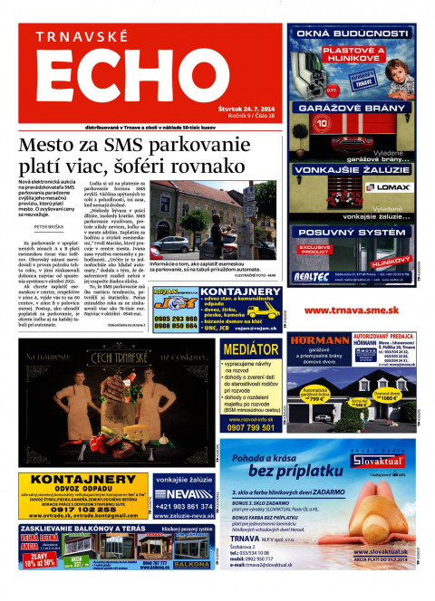 MY EXTRA Trnava z 4. 7. - 10. 7. | Echo SME