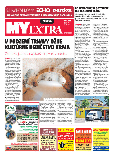 MY EXTRA Banská Bystrica z 27. 7. - 2. 8. | Echo SME